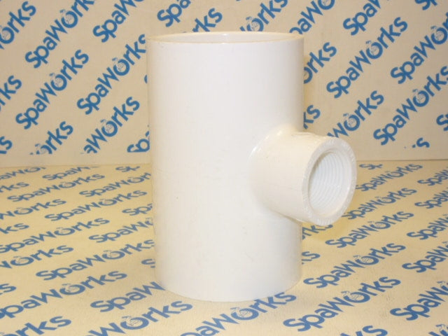 6540-204 Tee: Bypass Plumbing 2" x 2" x .75" MPT – SpaWorks